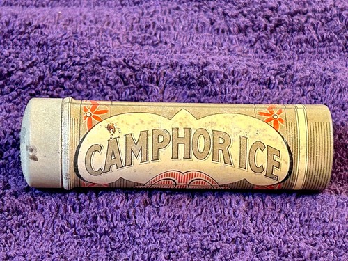 1930 - 1940's CAMPHOR ICE Stick in Tin w/Contents - Riker Laboratories ...