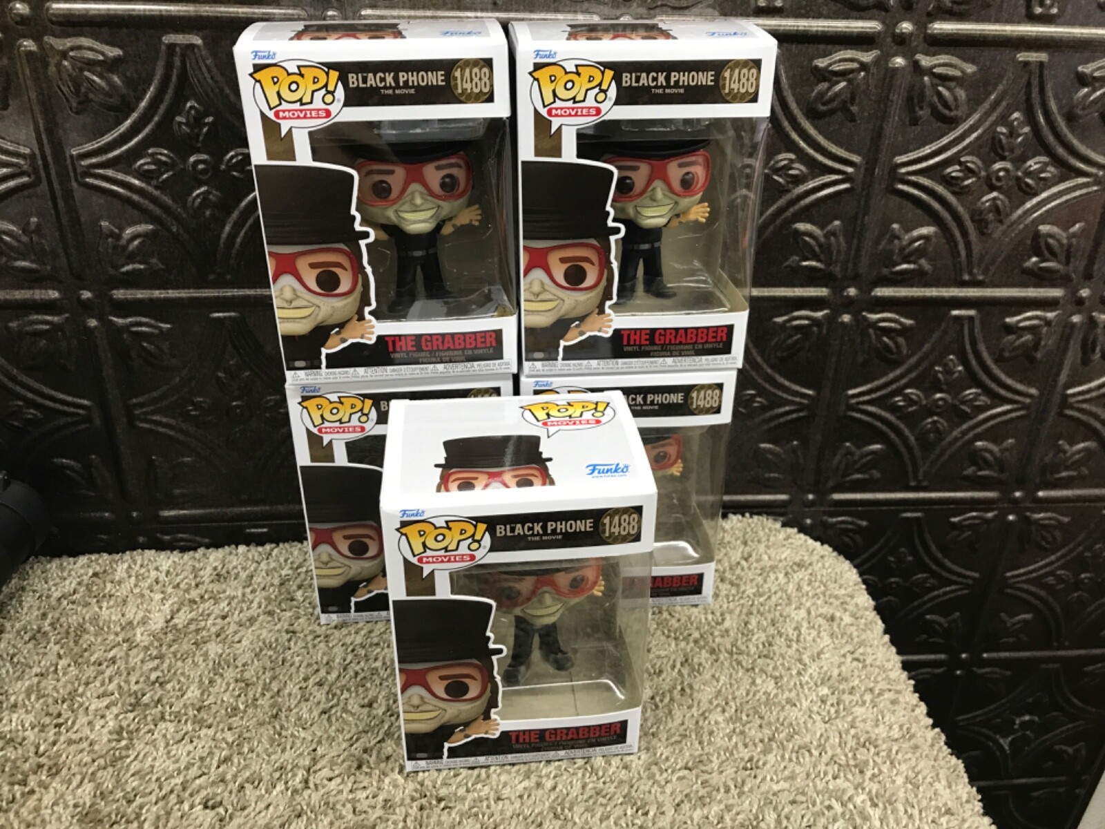 Funko Pop! The Black Phone The Grabber Vinyl Figure #1488 889698759083 ...