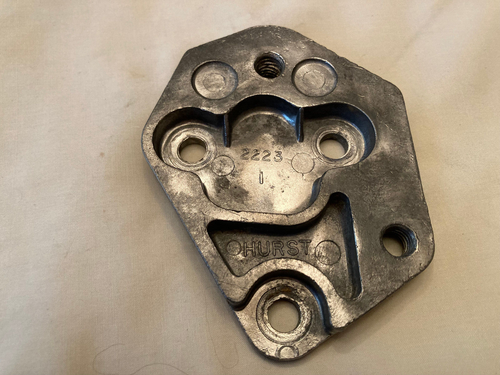 223 HURST MOUNTING PLATE ALUMINUM 55-64 RAT ROD HOT STREET VINTAGE ...