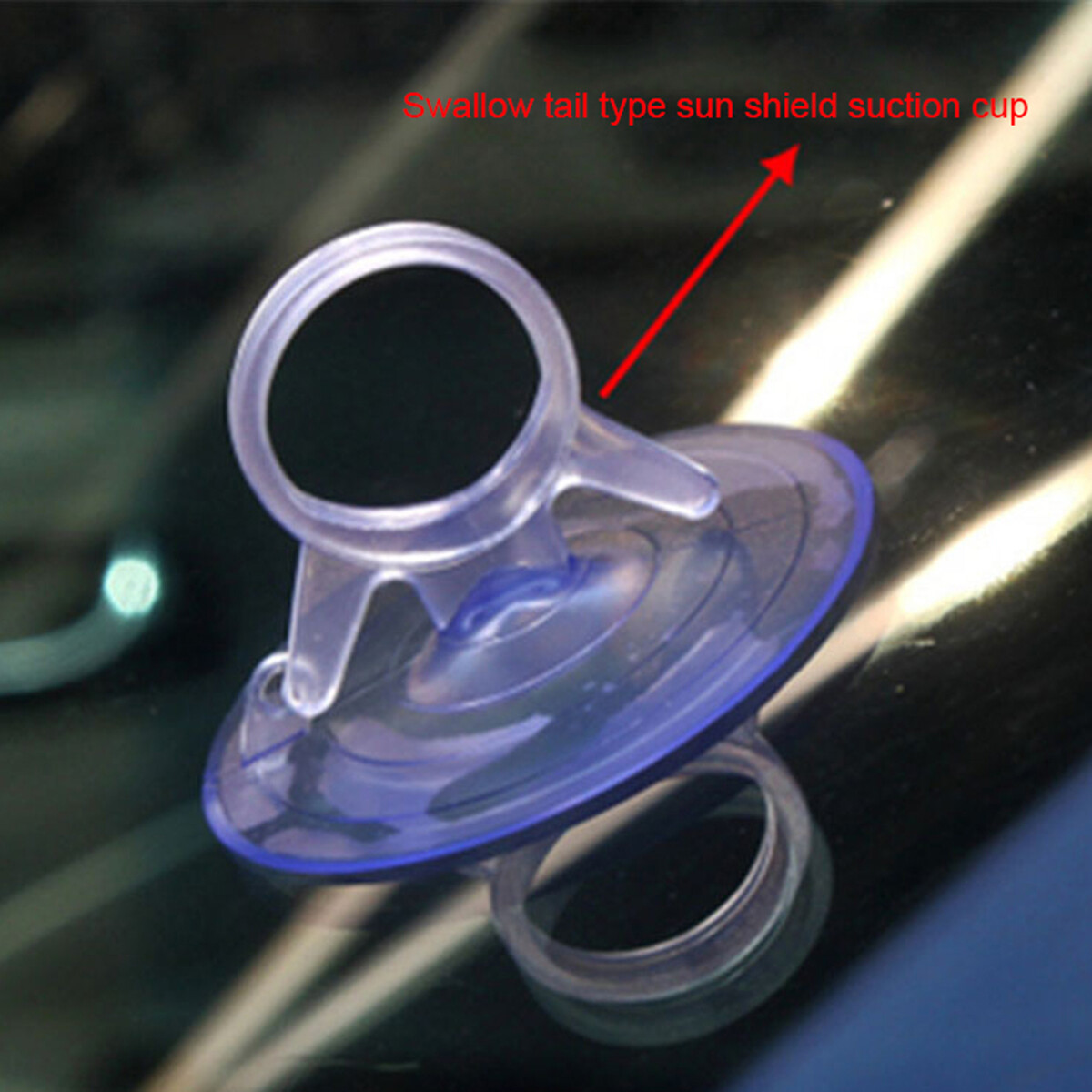 20X 45mm Car Sunshade Suction PVC Cups Clear Rubber Plastic Window ...