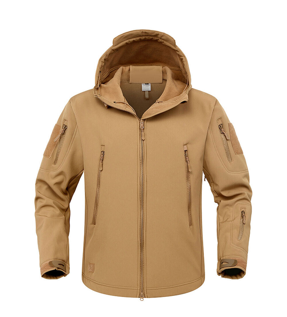 Military Jackets Men Shark Skin Soft Shell Tactical Windproof Jacket