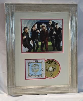 Collective Soul Band Signed Autograph Here to Eternity CD Framed JSA ...