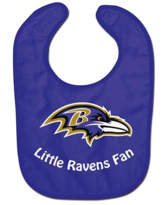 NFL Little Baltimore Ravens Fan Baby Infant ALL PRO BIB Purple by ...