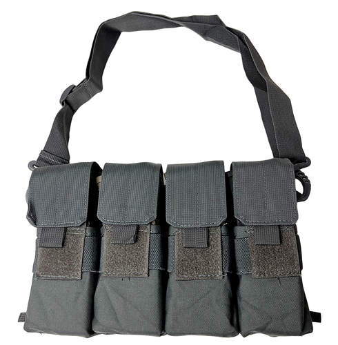 VISM Magazine Carrier Tote MOLLE 8-Mag Pouch for Rifle Bandolier Hunt ...