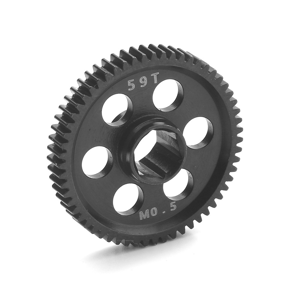 Hardened Steel 57T/59T Spur Gear M0.5 For ARRMA 1/18 Granite Grom RC ...