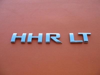 06 07 08 09 10 11 CHEVROLET HHR LT REAR CHROME EMBLEM LOGO BADGE SIGN ...