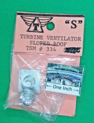 Triangle Scale Models S scale #334 Turbine Ventilator, Sloped Roof ...