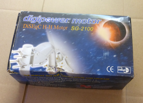 ORIGINAL MOTECK SG-2100 SATELLITE DISH MOTOR FTA HH ROTOR MOTORIZED HH ...