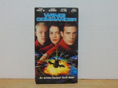 Wing Commander Freddie Prinze Jr Matthew Lillard PG 13 VHS Preowned | eBay