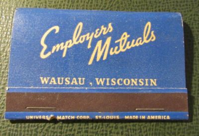 Matchbook - Employees Mutual Wausau WI FULL 40 Strike | eBay