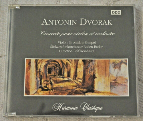 CD - ANTONIN DVORAK - Concerto pour violon et orchestre *** A écouter ...
