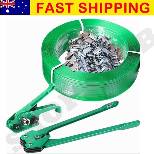300M Heavy Duty Packaging Banding Strapping Kit Set Tensioning Tool ...