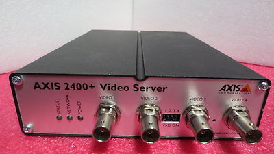 AXIS 2400+ Video Server 4 ports 4 Channel Surveillance IP web cam ...