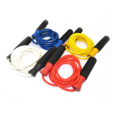 Splay Nylon Skipping Rope, Rounded Handle, Speed Jump Rope, Foam Grip ...