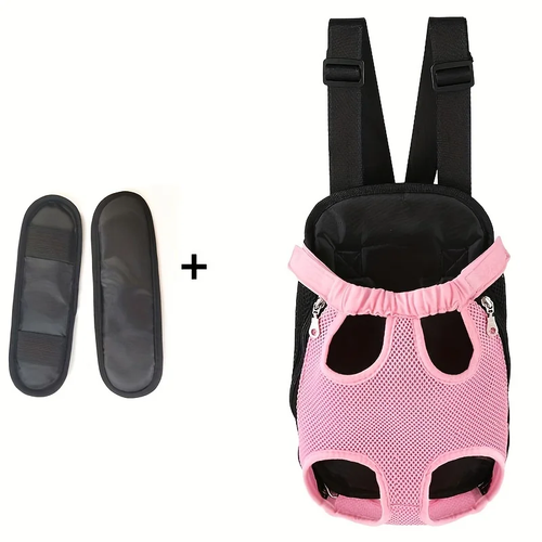 Portable Pet Backpack for Walking Dogs, Pet Chest Front Bag Universally ...