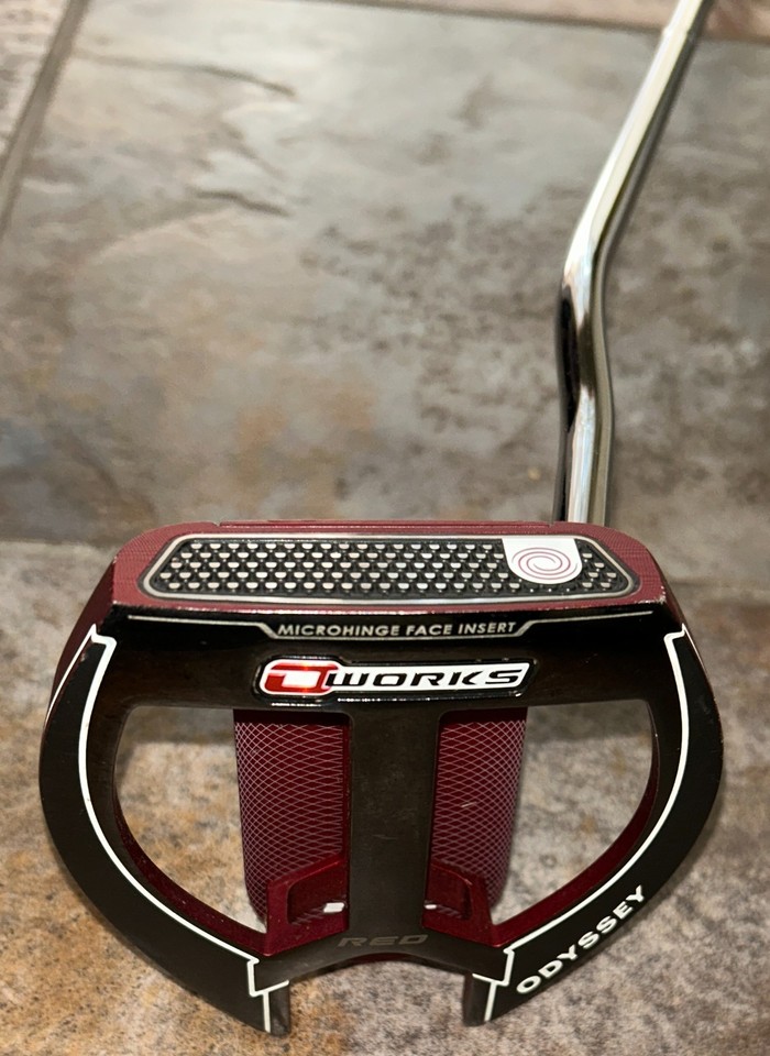 Odyssey O-Works Red 2-Ball Fang Putter 34 Inch Right Hand Steel Shaft ...