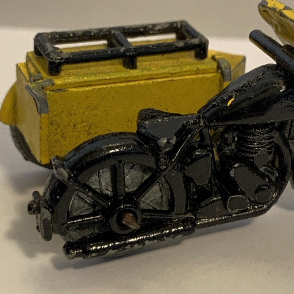 Vintage Benbros TV Series AA Motorcycle and Sidecar | eBay UK