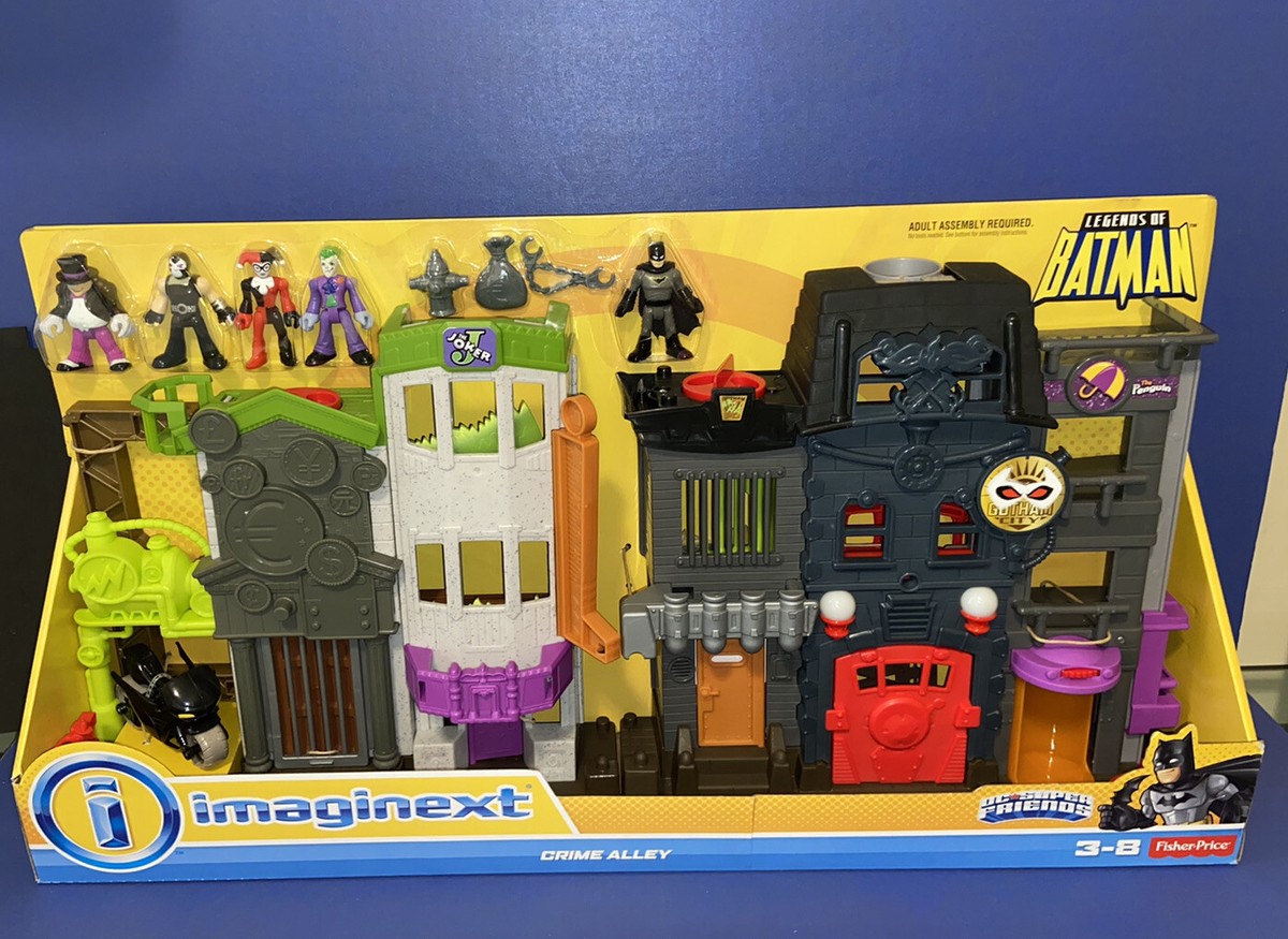 Imaginext dc super friends legends of batman crime alley store