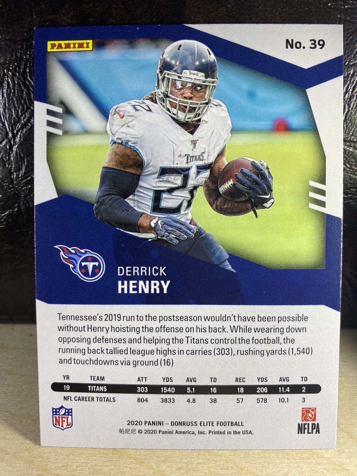 2020 Panini Donruss Elite - Pink #39 Derrick Henry for sale online | eBay