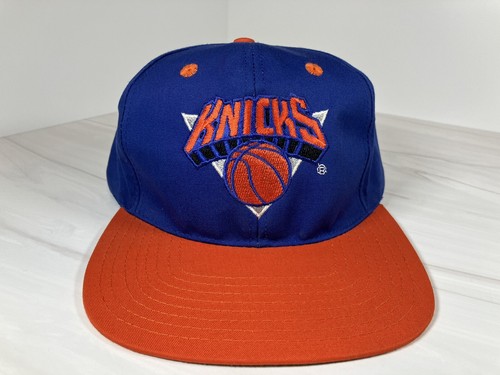 New York Knicks GCC Cap Strapback Hat Blue Vintage NBA Basketball | eBay