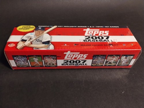 2007 Topps Baseball Complete Set - Factory Sealed | eBay