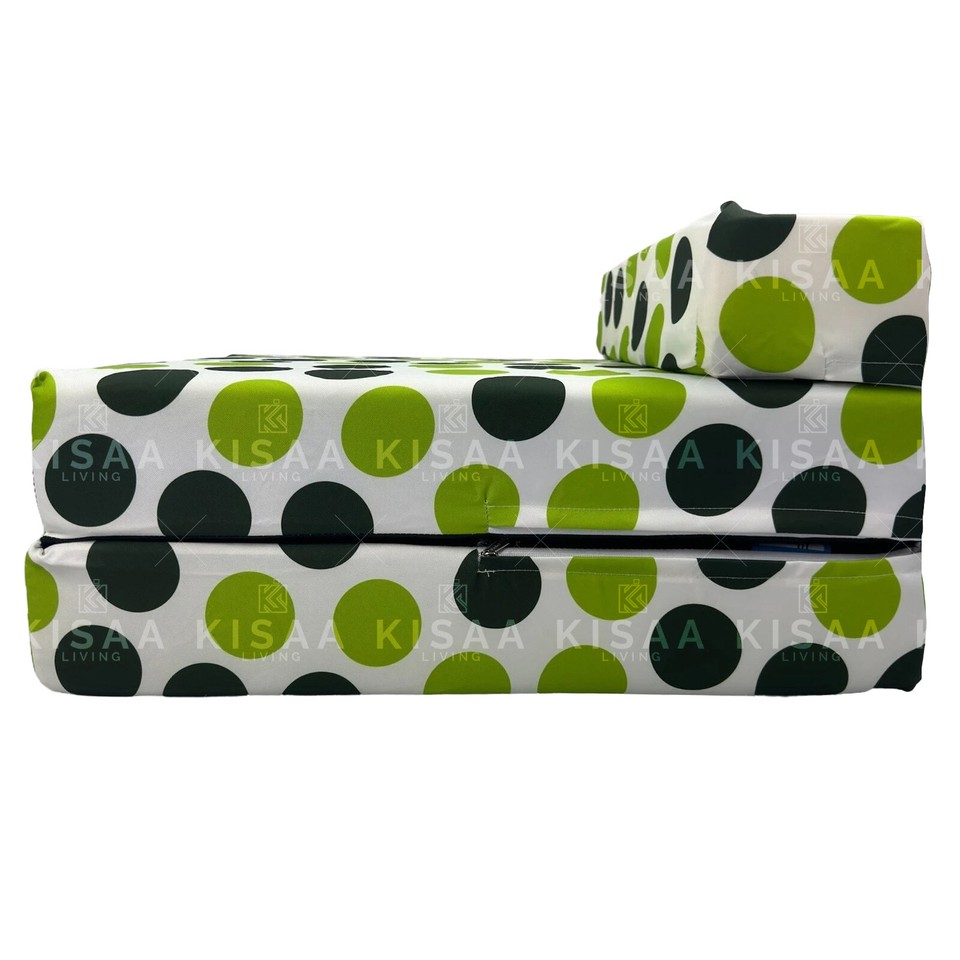 Fold Out Single Chair Z Bed Sofa Guest Futon Chair Bed Lounger Mattress ...