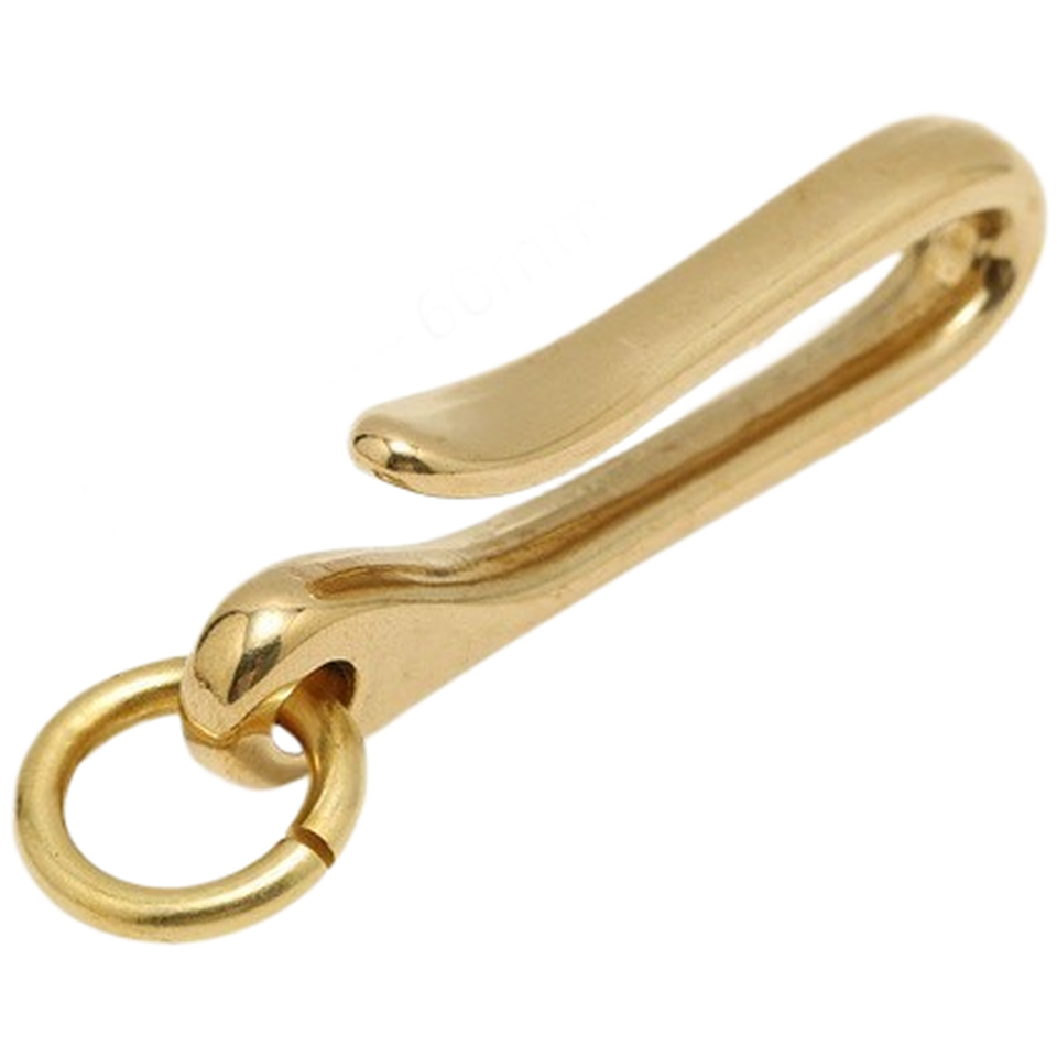 Coin Purse Clasp Brass Keychain Hook Pure Copper And Brass Polished ...