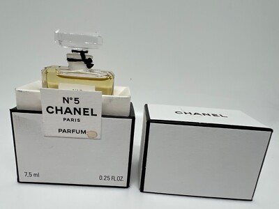 CHANEL N.5 by CHANEL 0.25 FL oz / 7.5 ML Parfum Pour / Dab-on In Box No ...