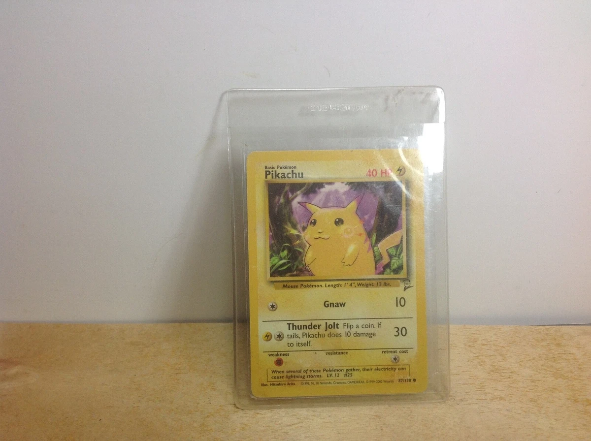 Pikachu Trading Card Original