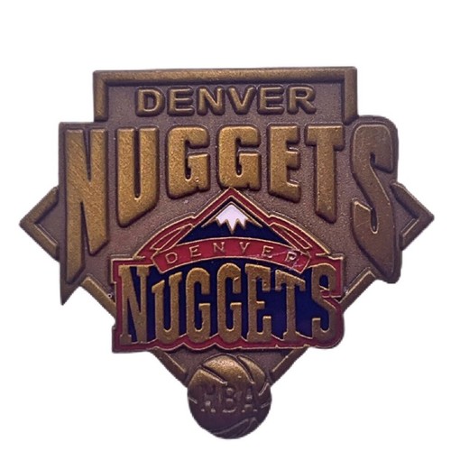 2001 NBA Denver Nuggets Logo Souvenir Pin | eBay