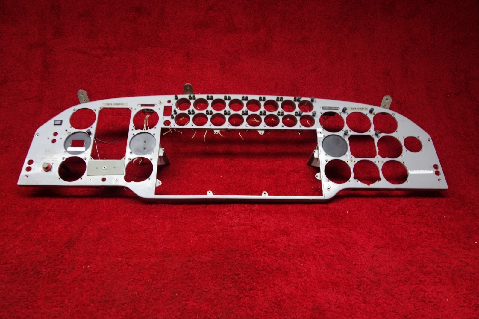 Beechcraft 65-A90 King Air Instrument Control Panel PN 50-324297 | eBay