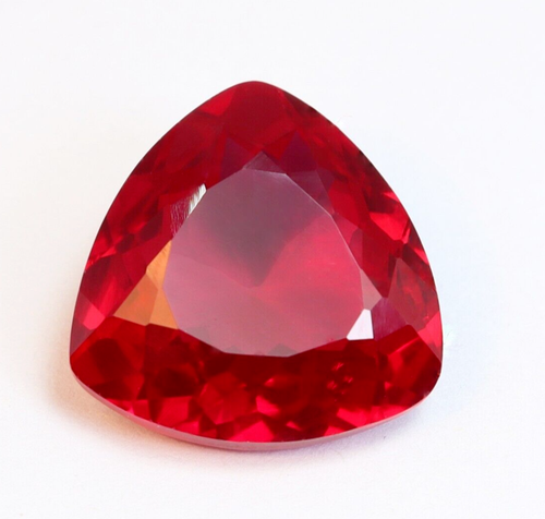 17.00Ct Natural Pigeon Blood Red Ruby Faceted Trillion Cut Loose ...