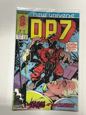 DP7 #13 (Marvel 1987) Killing at the Clinic. Bagged/Boarded | eBay