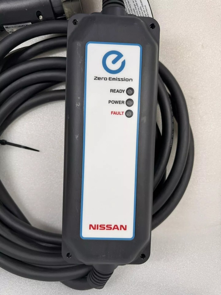 Genuine OEM Nissan Leaf Charger EV 120v-12amp/240v-30amp Level 2 | eBay