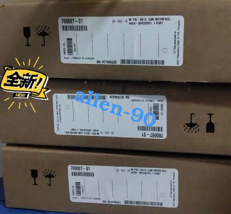 NI PXI-8512 780687-01 Single-port CAN interface Fast shipping via DHL ...