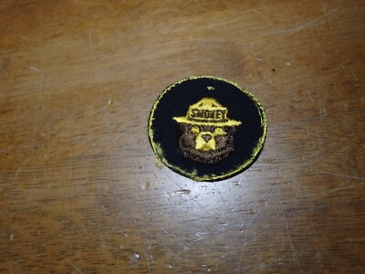 SMOKEY THE BEAR FIRE PREVENTION FIRE FIGHTER EMT HOT SHOTS PATCH BX G# ...