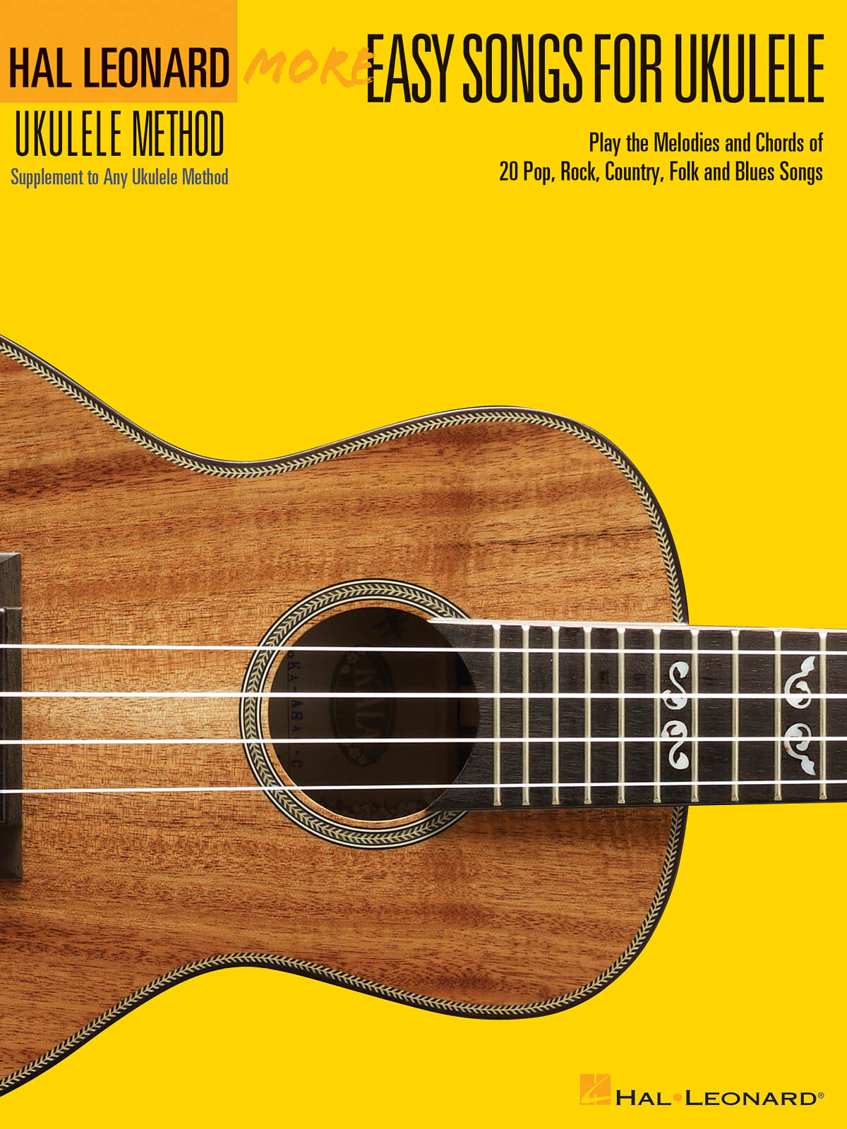More Easy Songs for Ukulele Tab Sheet Music Hal Leonard Method 20 Tunes ...