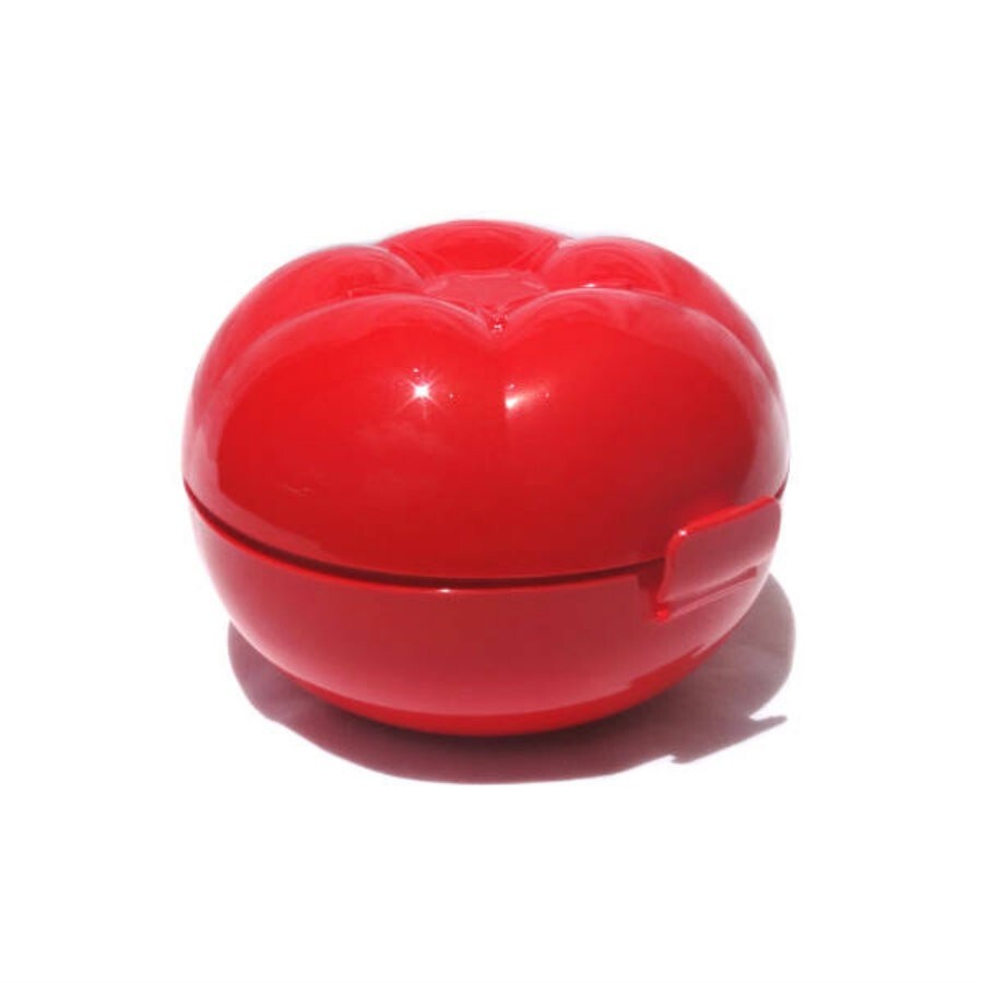 Tupperware Tomato Keeper Forget Me Not in Red One piece Hinged style ...