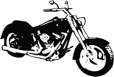 Cruiser Bike Motorcycle Vinyl Decal Your Color Choice Sticker | eBay