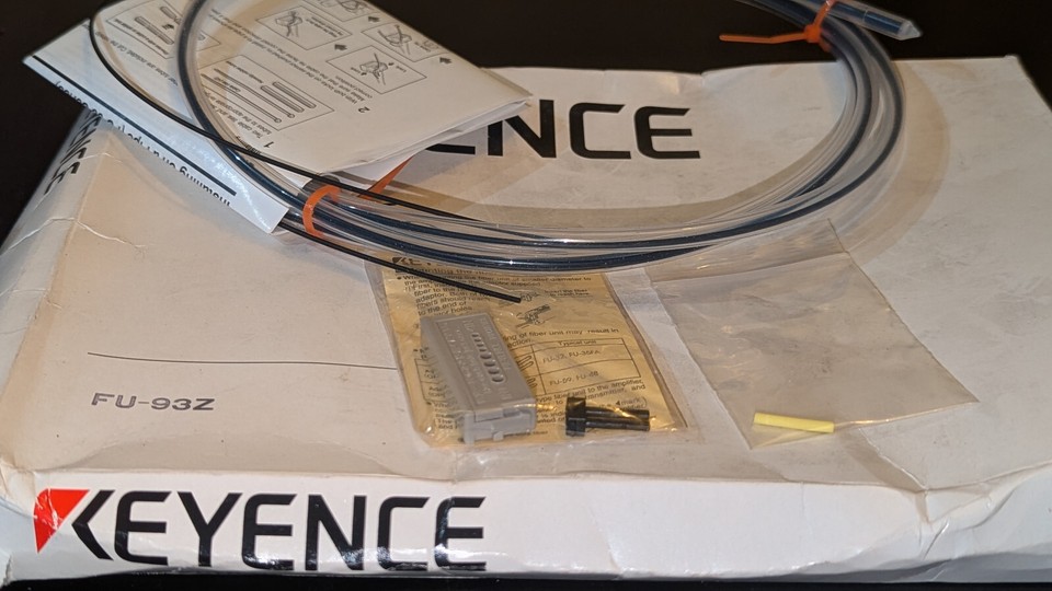 KEYENCE Fiber Optic Sensor for Liquid Level Detection FU-93Z NIB | eBay