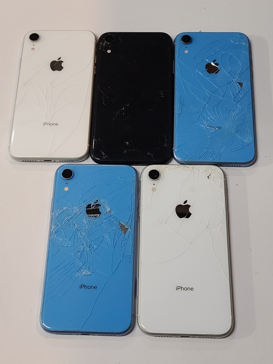 OEM Apple Iphone XR Original Crack Housing,Mix Colors, Lot OEM Apple Iphone XR Original Crack Housing,Mix Colors, Lot