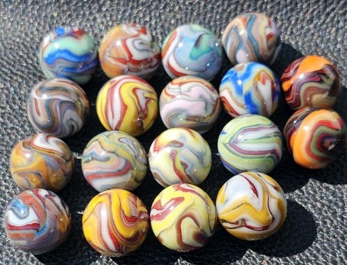 Jabo Classic Marbles Lot Of 18 | eBay