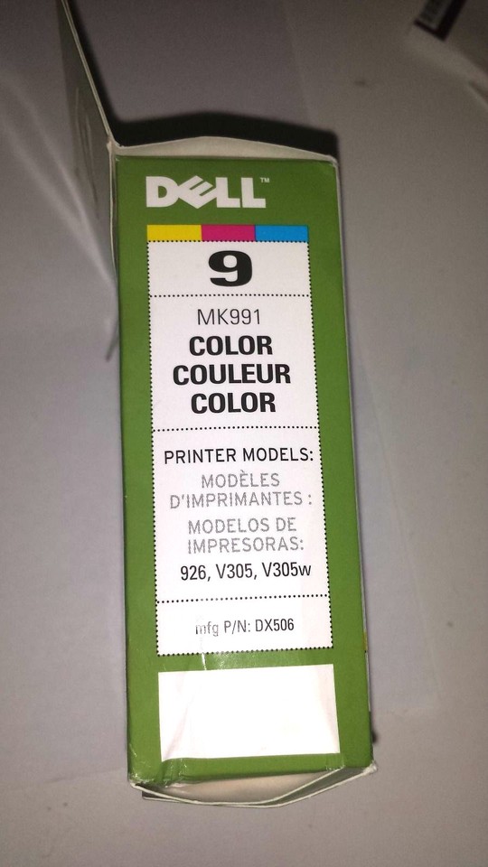 Dell Series 9 MK991 DX506 Color Ink Jet Cartridge 926 V305 V305w ...