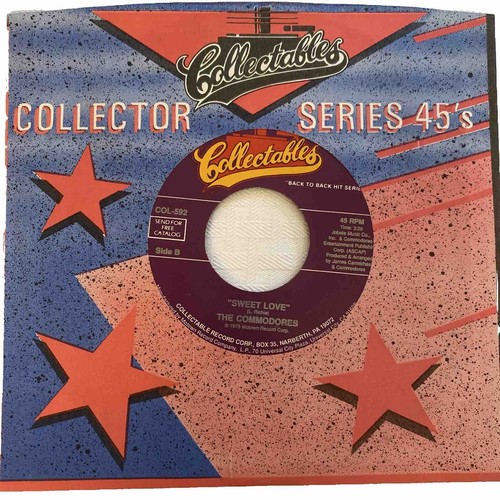 Commodores 45 Sweet Love / This is Your Life NEW reissue unplayed funk ...