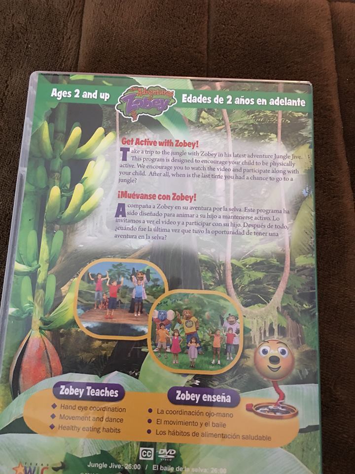 THE ADVENTURES OF ZOBEY JUNGLE JIVE DVD | eBay