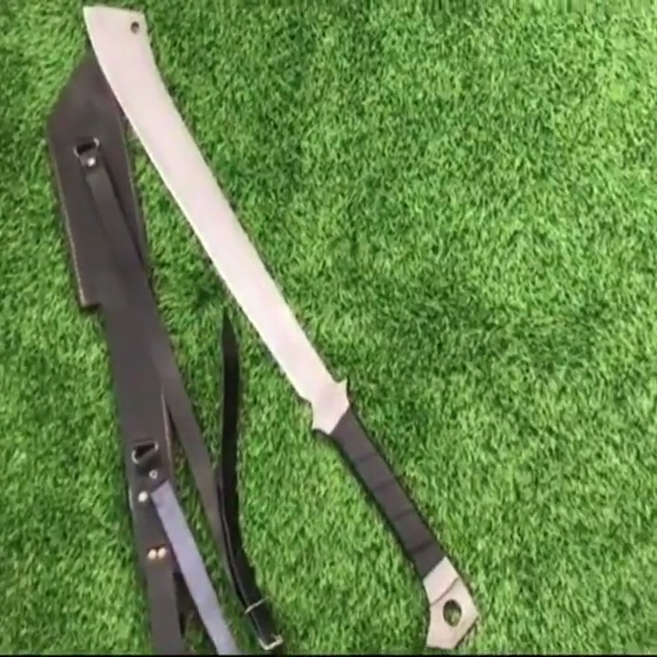 Custom Handmade Machete 30 Inches High Carbon Steel, Full Tang Camping ...