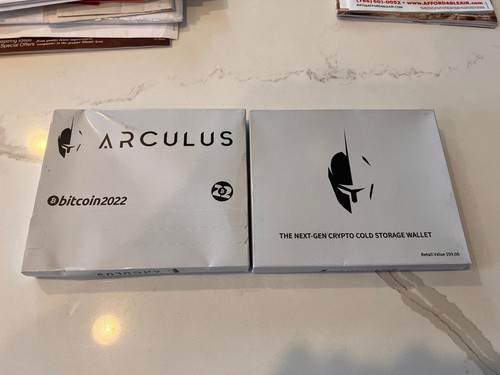 Arculus Cold Storage Wallet Miami Bitcoin 2022 Conference Edition New ...