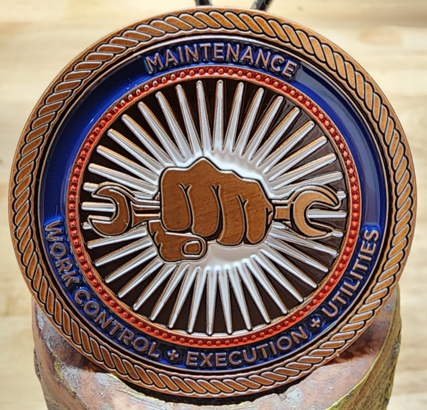 PANTEX MAINTENANCE CHALLENGE COIN,NNSA,DOE,SANDIA,KCNSC,LLNL,LANL | eBay