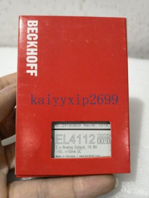 One Beckhoff EL4112 PLC Module EL 4112 New In Box Expedited Shipping | eBay