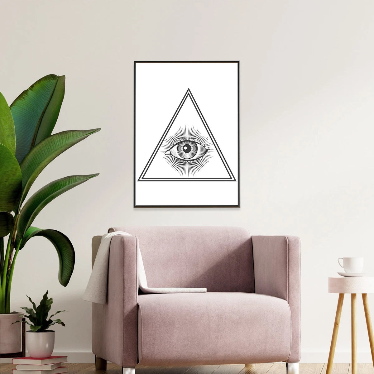 All Seeing Eye Pyramid Design